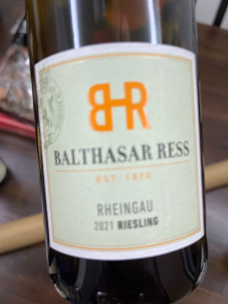 2021 Balthasar Ress Hattenheimer Engelmannsberg Riesling trocken ...