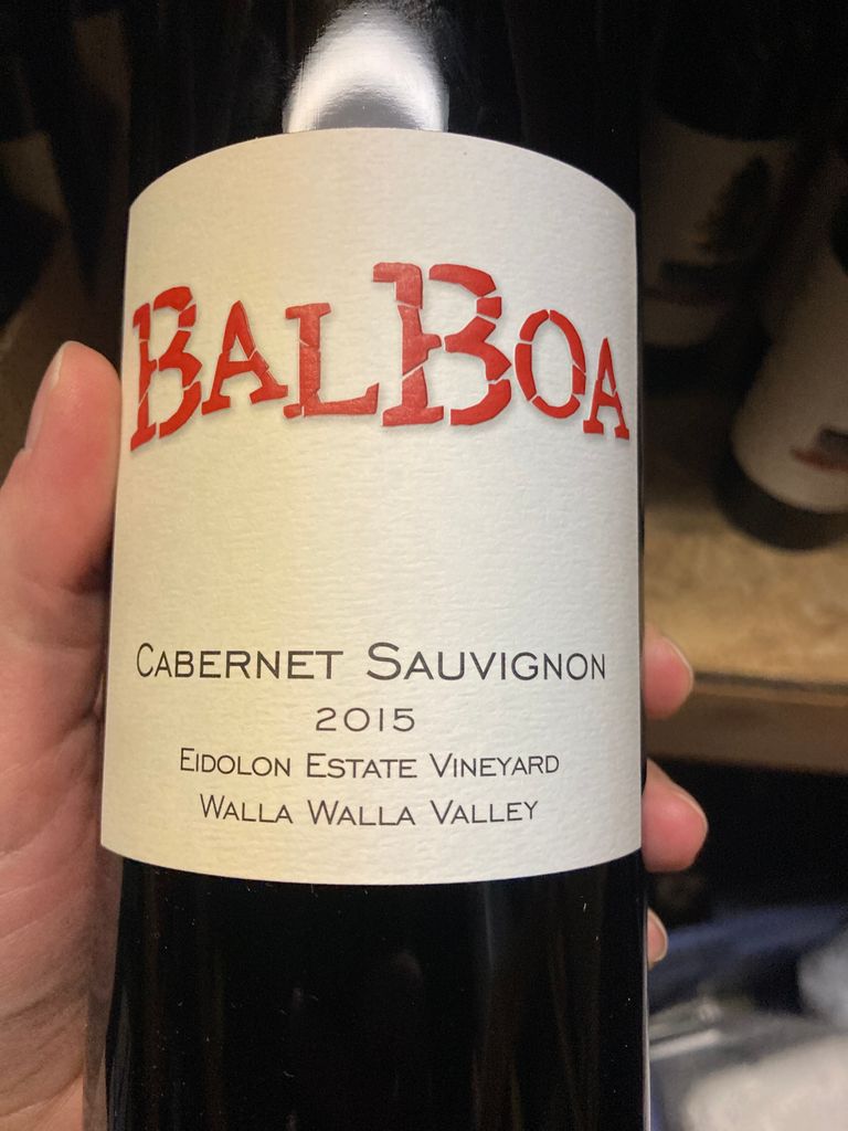 NV Balboa Winery Cabernet Sauvignon Artist Series Eidólon Estate ...