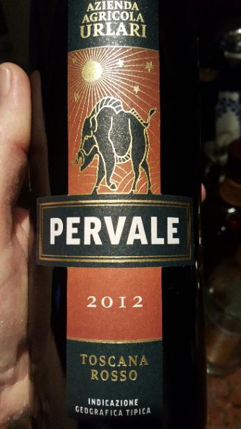 2012 Azienda Agricola Urlari Pervale Toscana IGT, Italy, Tuscany, Toscana IGT - CellarTracker