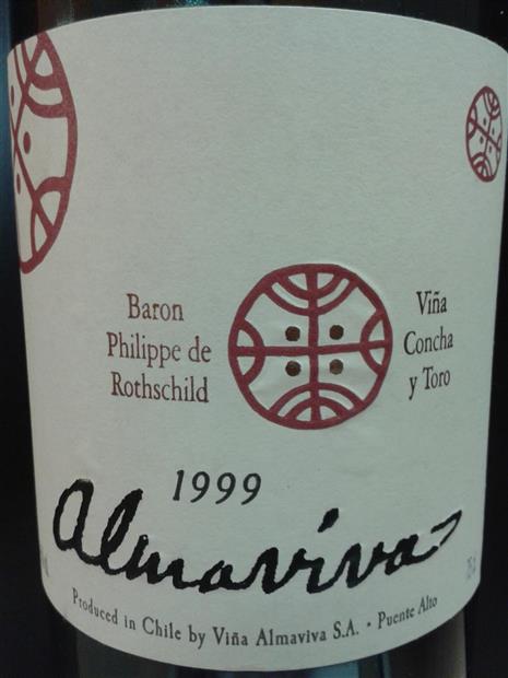 1999 Viña Almaviva S.A. Almaviva, Chile, Maipo Valley, Puente Alto ...