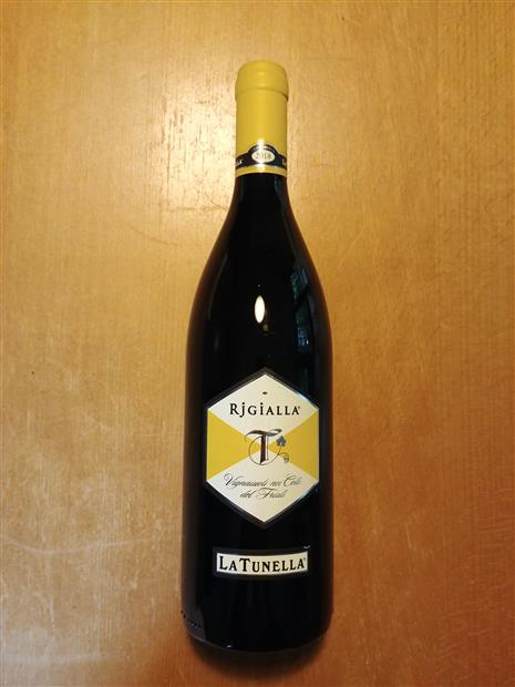 2011 La Tunella Friuli Colli Orientali Ribolla Gialla Rjgialla, Italy ...