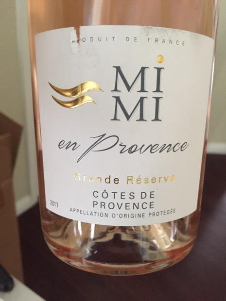2017 Mimi en Provence Grande Réserve, France, Provence, Côtes de ...