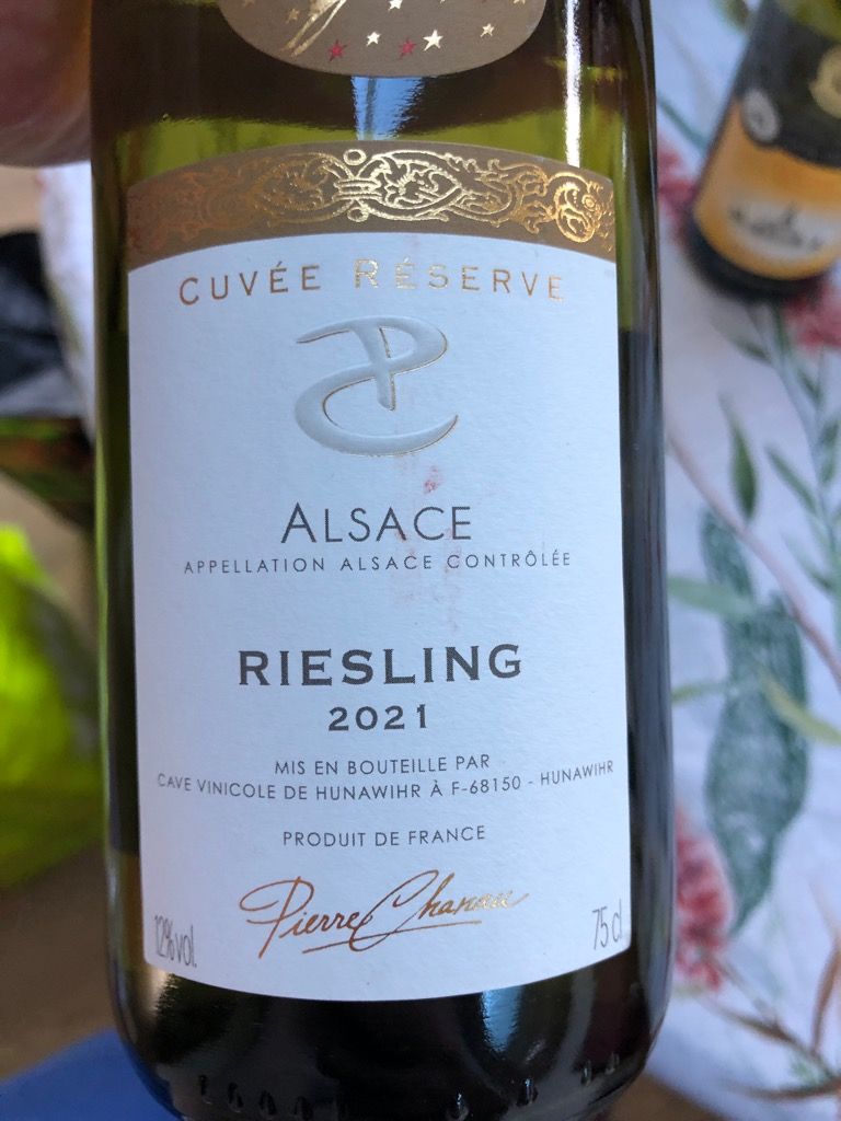 2021 Pierre Chanau Riesling Cuvée Réserve, France, Alsace - CellarTracker