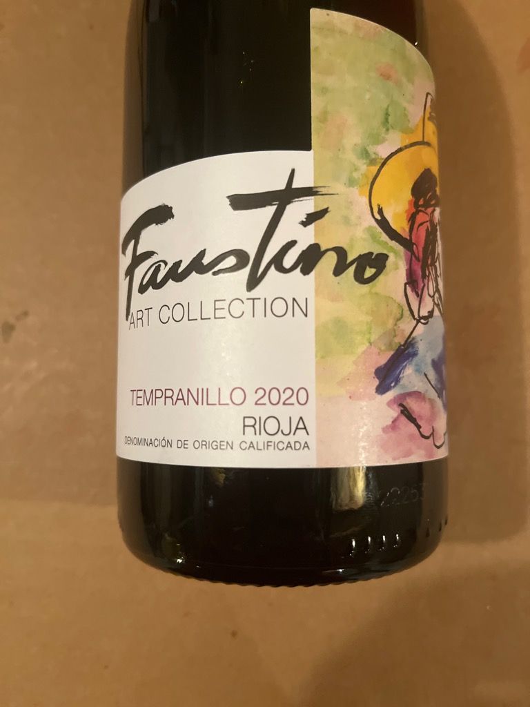 2021 Faustino Rioja Art Collection Crianza, Spain, La Rioja, Rioja ...