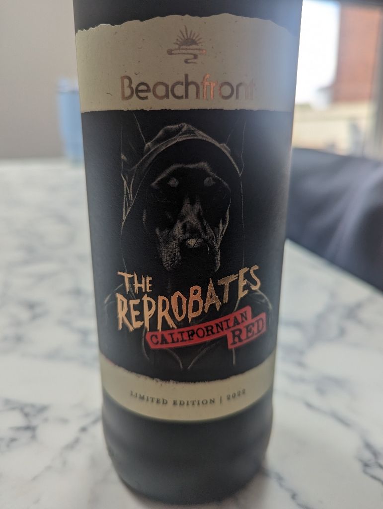 2022 Aldi Shiraz Beachfront The Reprobates Californian Red, USA ...