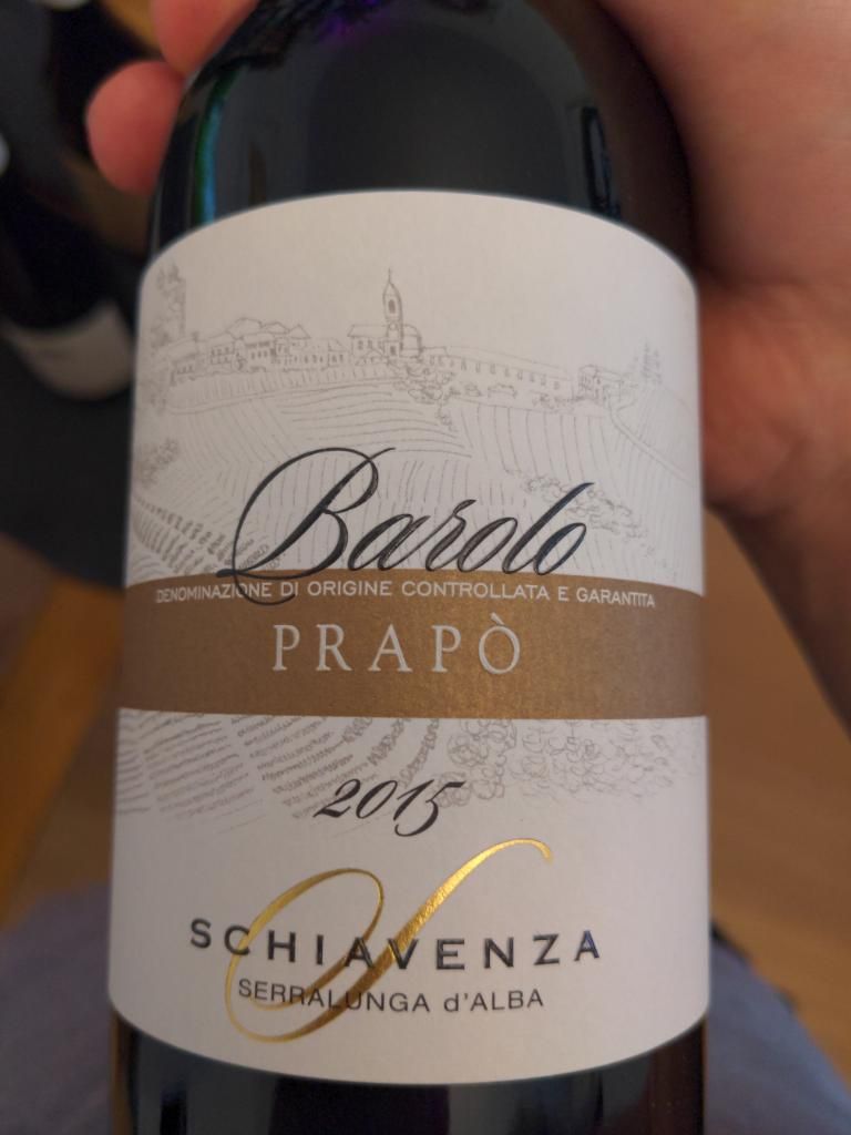 2018 Schiavenza Barolo Riserva Prapò, Italy, Piedmont, Langhe, Barolo ...