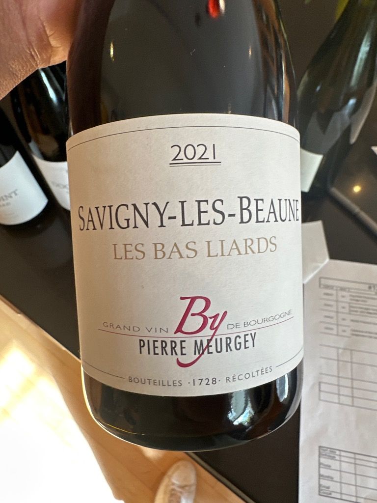 2023 Pierre Meurgey Savigny-lès-Beaune Les Bas Liards, France, Burgundy ...