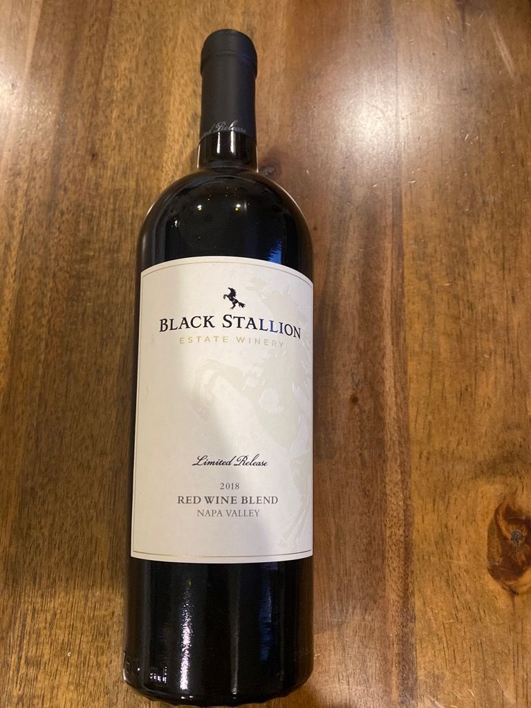 2020 Black Stallion Estate Winery Red Wine Blend Limited Release, USA ...