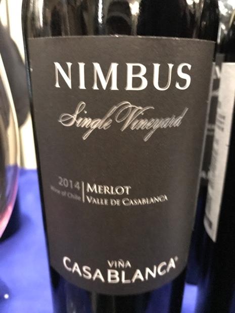 2014 Viña Casablanca Merlot Nimbus Single Vineyard, Chile, Aconcagua ...