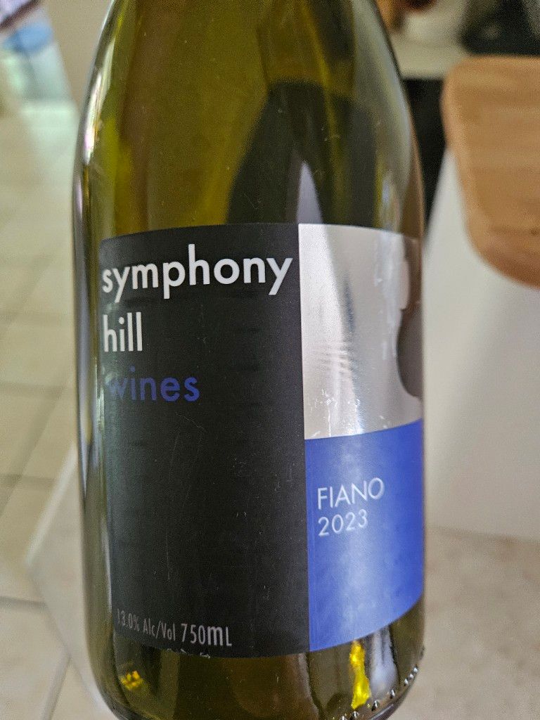 2022 Symphony Hill Fiano, Australia, Queensland, Granite Belt ...