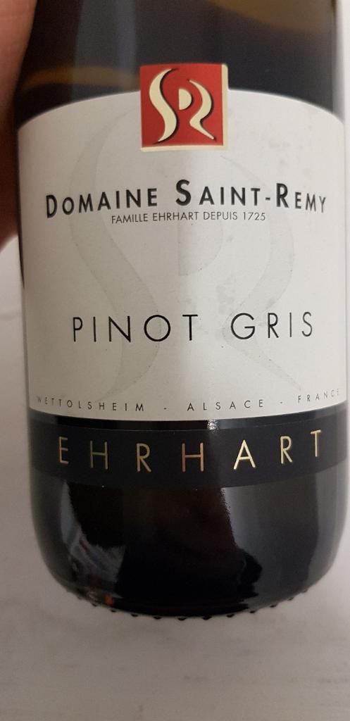 2019 Domaine Saint-Rémy Pinot Gris, France, Alsace - CellarTracker
