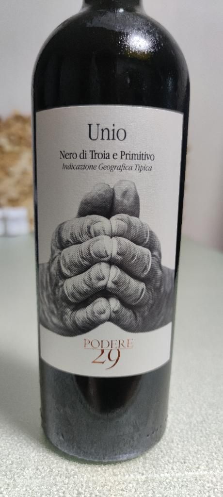 2021 Podere 29 Unio Nero di Troia e Primitivo, Italy, Puglia, Puglia ...