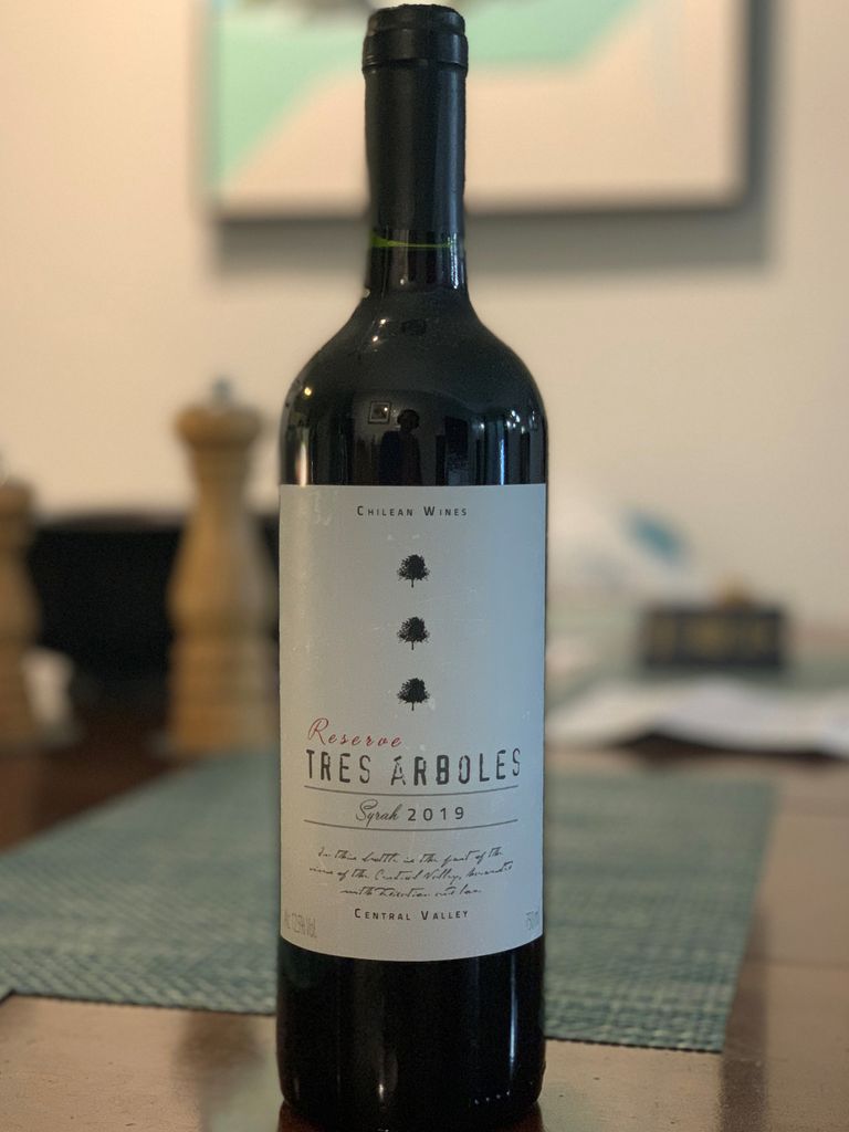 2019 Bodegas y Viñedos De Aguirre Syrah Reserve Tres Arboles, Chile ...