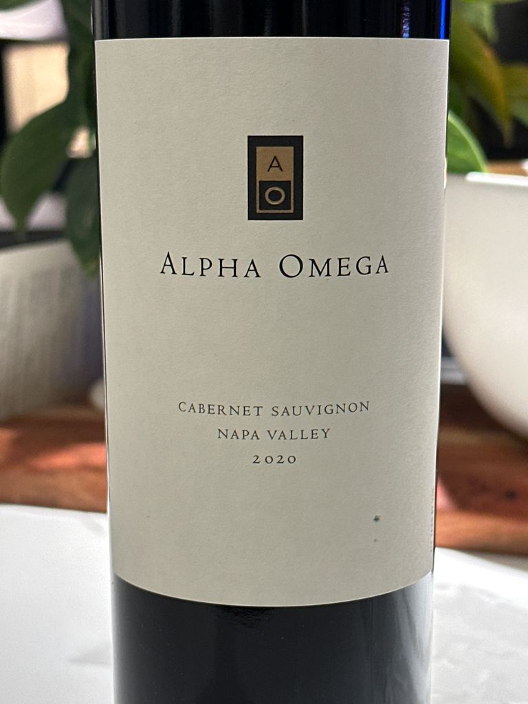 2020 Alpha Omega Cabernet Sauvignon Napa Valley, USA, California, Napa ...
