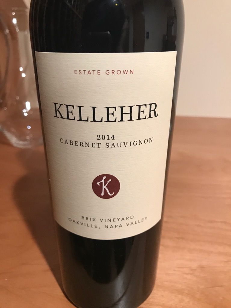 2014 Kelleher Family Vineyards Cabernet Sauvignon Brix Vineyard, USA ...
