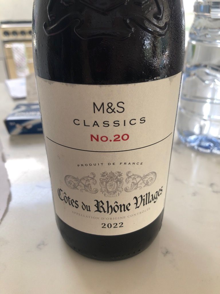 2022 Marks & Spencer Côtes du Rhône Villages Classics No. 20, France ...