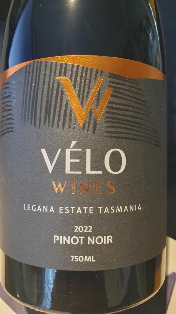 2022 Velo Wines Pinot Noir Legana Estate, Australia, Tasmania, Tamar ...