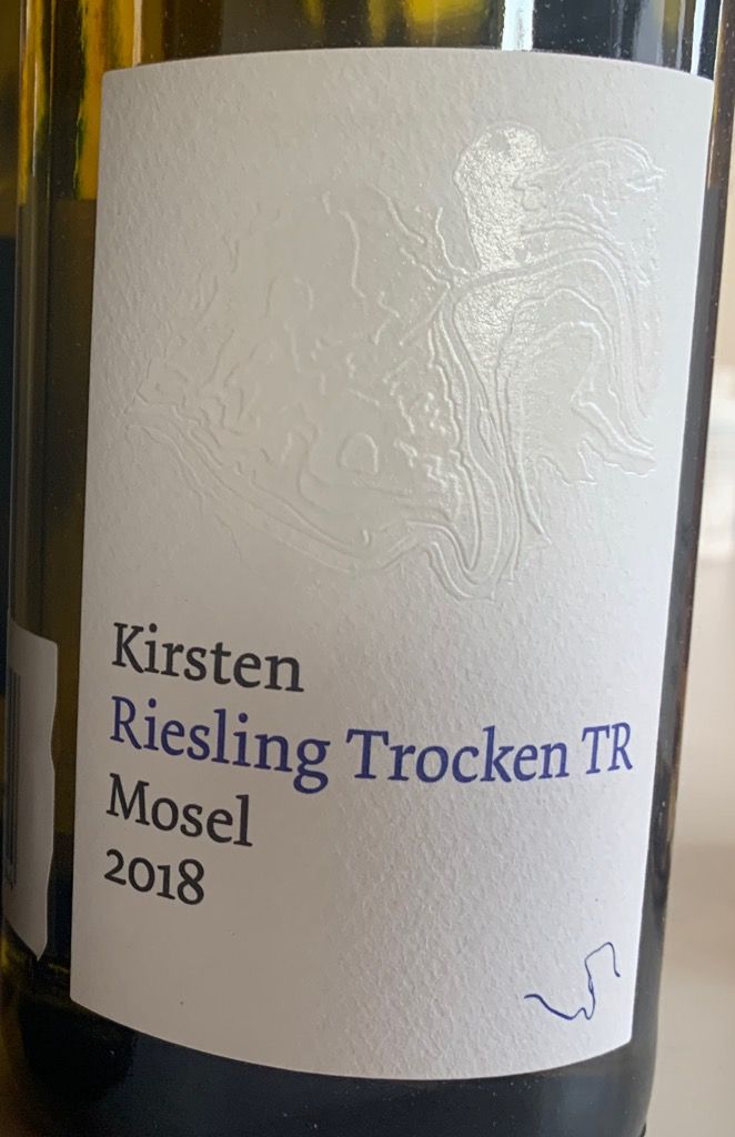 2019 Weingut Kirsten Riesling trocken, Germany, Mosel Saar Ruwer ...