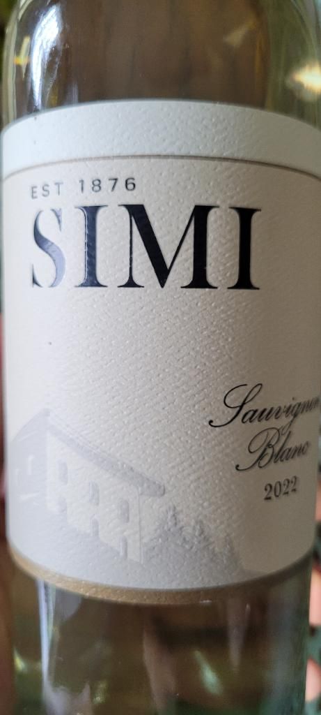 2022 Simi Sauvignon Blanc, USA, California, Sonoma County - CellarTracker