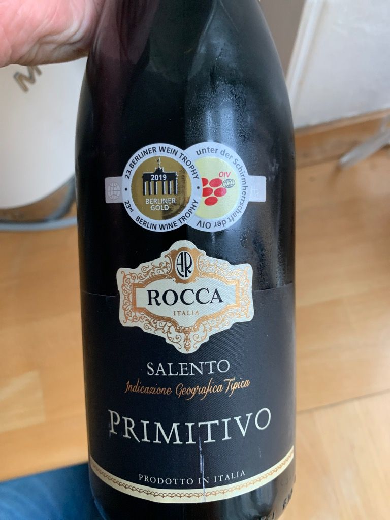 2021 Angelo Rocca & Figli Primitivo Salento IGT, Italy, Puglia, Salento ...