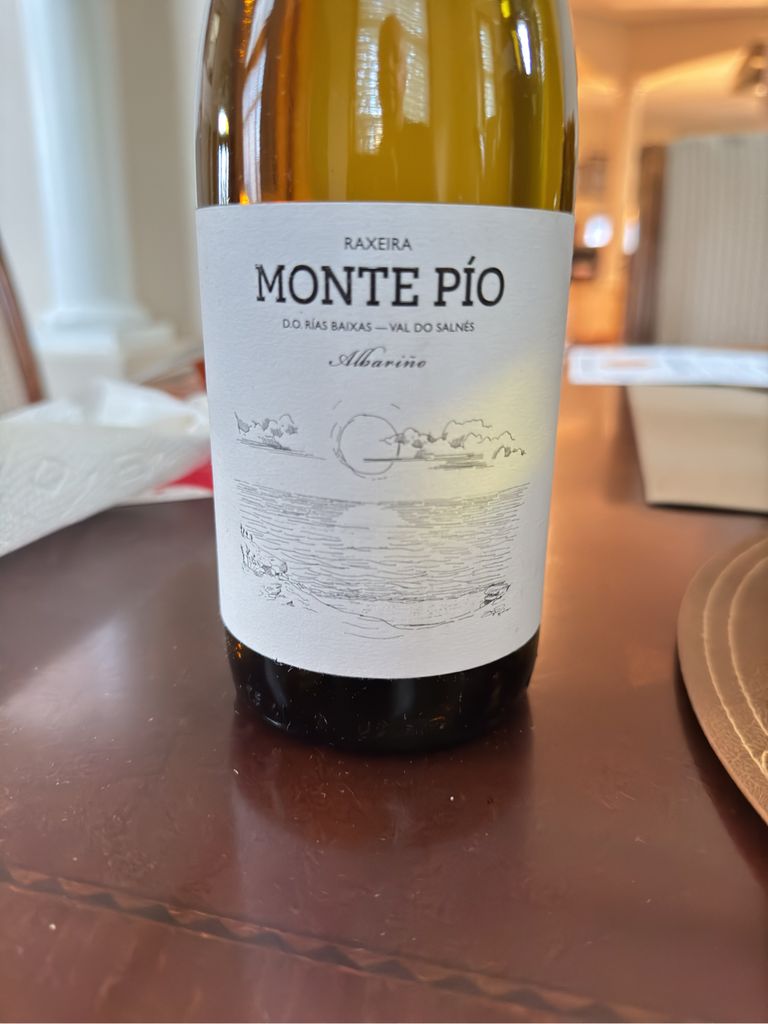 2022 Monte Pio Albariño Raxeira, Spain, Galicia, Rías Baixas ...