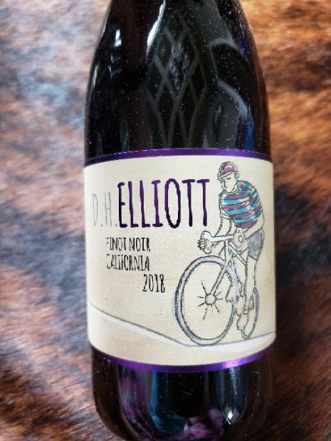 2018 D.H. Elliott Pinot Noir, USA, California - CellarTracker