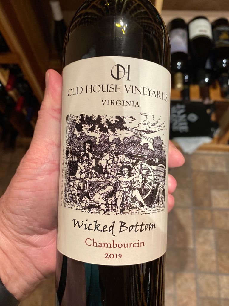 2020 Old House Vineyard Chambourcin Wicked Bottom, USA, Virginia ...