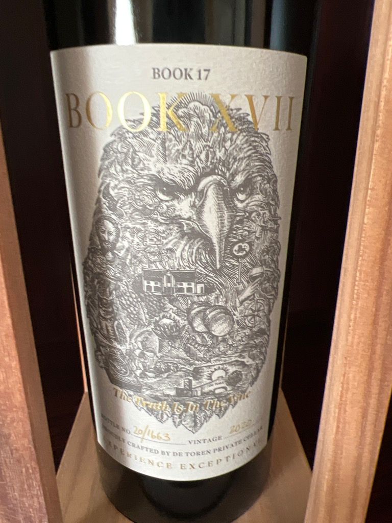 2020 De Toren Book XVII, South Africa, Coastal Region, Stellenbosch ...