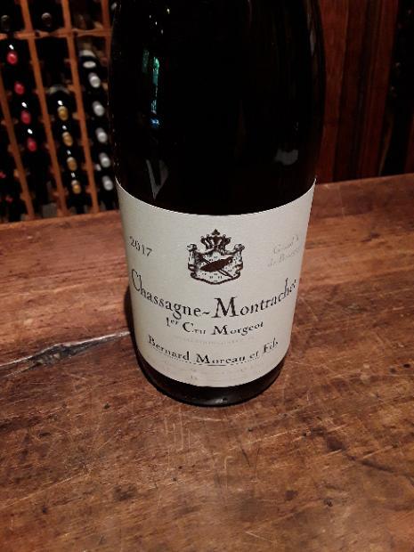 2017 Domaine Bernard Moreau et Fils Chassagne-Montrachet 1er Cru ...