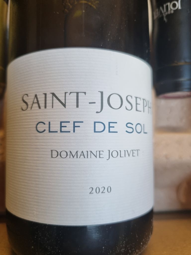2021 Domaine Jolivet St. Joseph Clef De Sol Blanc, France, Rhône ...