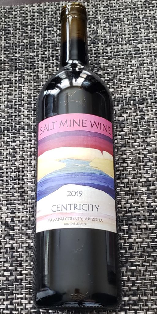 2019 Salt Mine Wine Centricity, USA, Arizona, Yavapai County ...