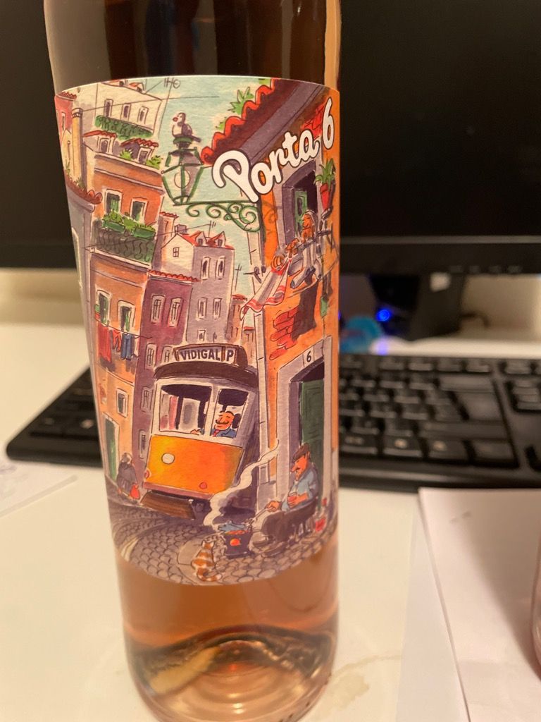 2021 Caves Vidigal Vinho Regional Lisboa Porta 6 Rosé, Portugal, Lisboa ...