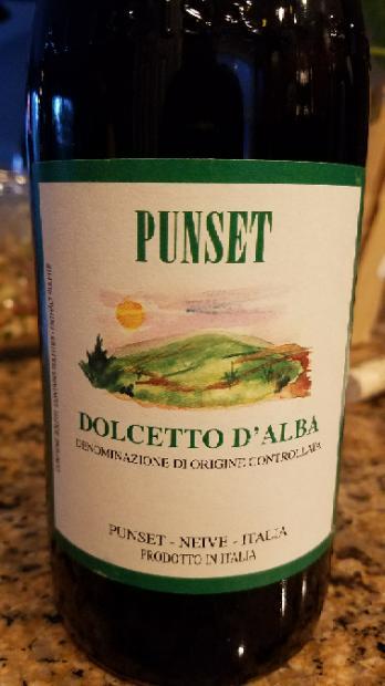2015 Punset Dolcetto d'Alba, Italy, Piedmont, Alba, Dolcetto d'Alba ...