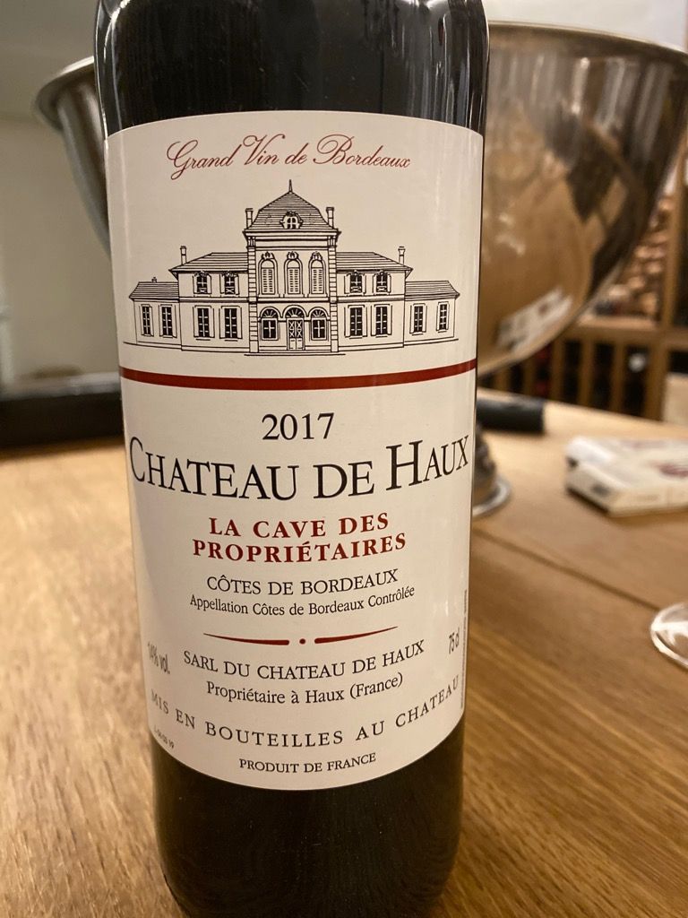 NV Château de Haux La Cave des Propriétaires, France, Bordeaux, Entre ...