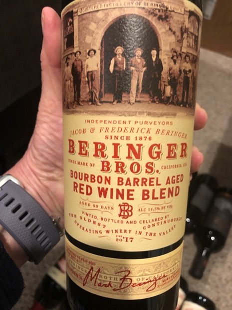 2017 Beringer Bros. Bourbon Barrel Aged Red Blend, USA, California ...