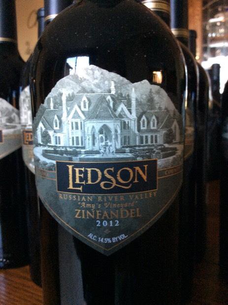 2012 Ledson Zinfandel Amy's, USA, California, Sonoma County, Russian ...