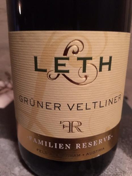 2016 Leth Grüner Veltliner Familien Reserve, Austria - CellarTracker