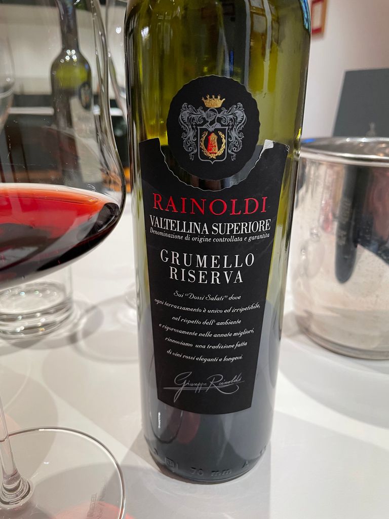 2019 Rainoldi Valtellina Superiore - Grumello Riserva, Italy, Lombardia ...