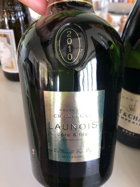 2010 Launois Pere et Fils Champagne Grand Cru, France, Champagne ...