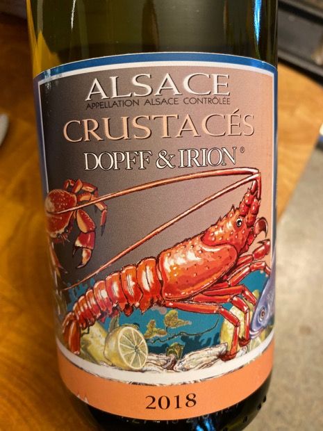2018 Dopff & Irion Crustaces, France, Alsace - CellarTracker