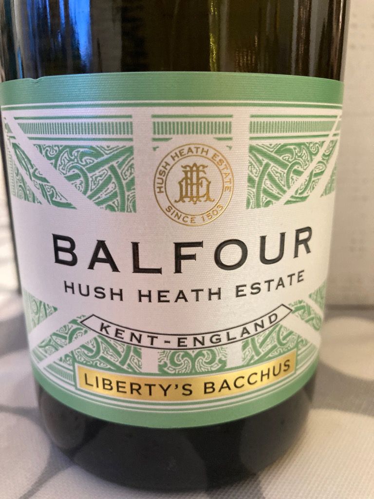 2021 Hush Heath Estate Bacchus Balfour Liberty's Bacchus, United ...
