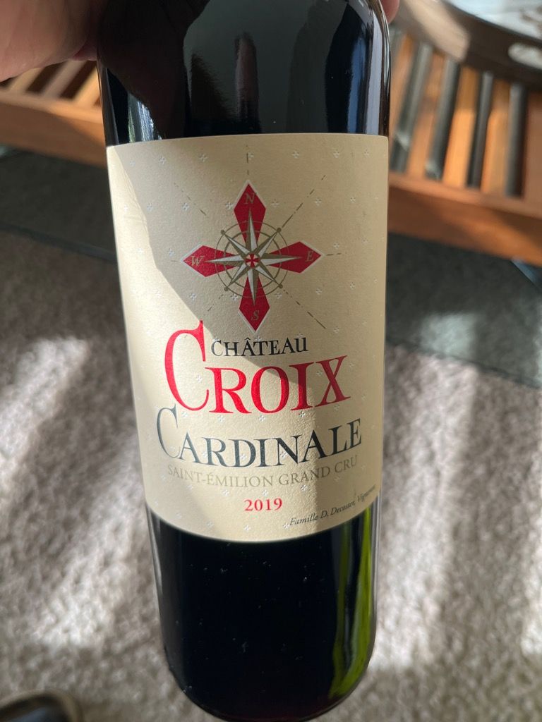 2021 Château Croix Cardinale, France, Bordeaux, Libournais, St. Émilion ...