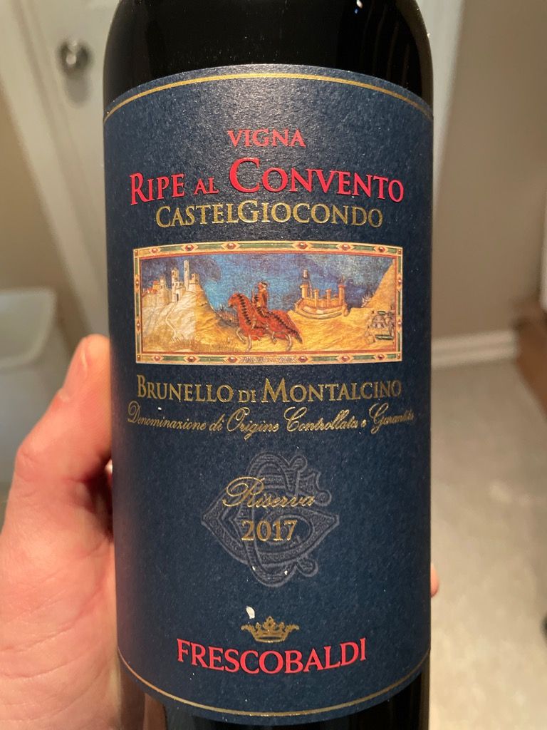 2017 Castelgiocondo (Marchesi de' Frescobaldi) Brunello di Montalcino ...