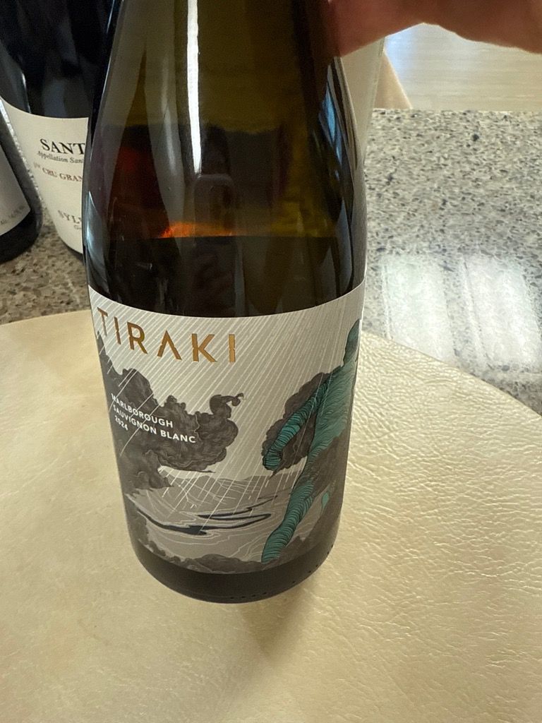 2024 Tiraki Sauvignon Blanc, New Zealand, South Island, Marlborough ...