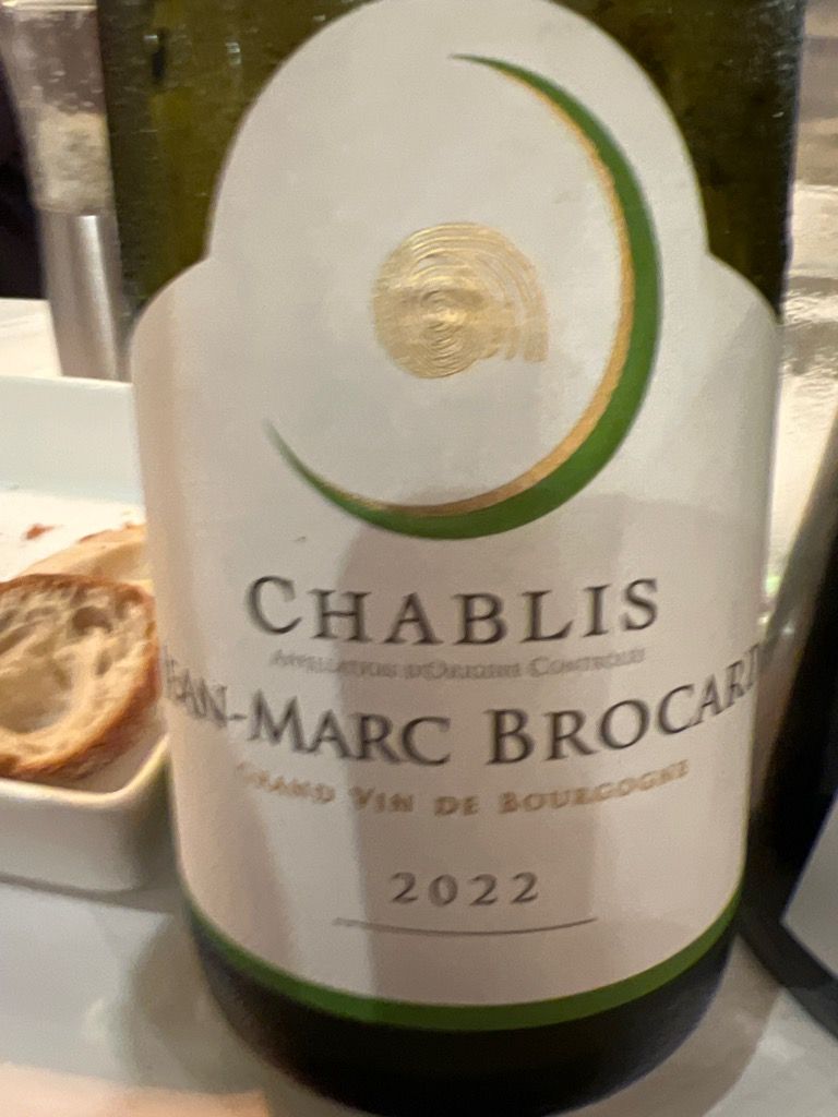 2022 Jean-Marc Brocard Chablis Domaine Sainte Claire, France, Burgundy, Chablis - CellarTracker