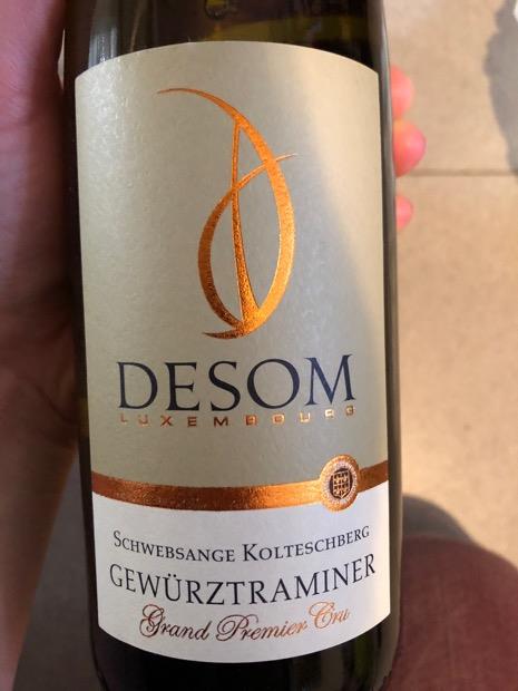 2016 Caves St. Remy-Desom Gewürztraminer Grand Premier Cru Schwebsange ...