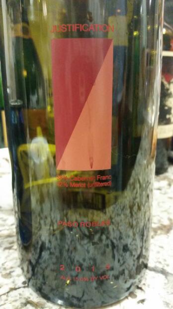 2015 Justin Vineyards & Winery Justification, USA, California, Central ...