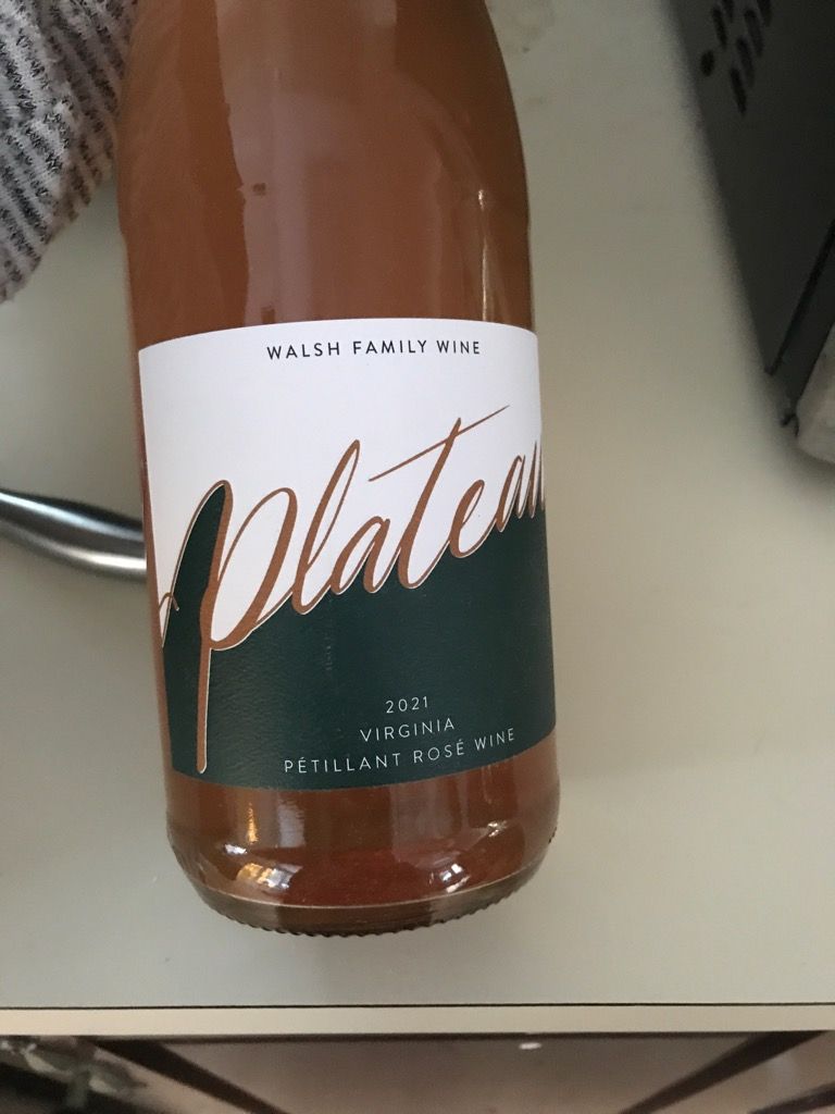 2021 Walsh Family Wine Cabernet Franc Plateau Petillant Naturel, USA ...