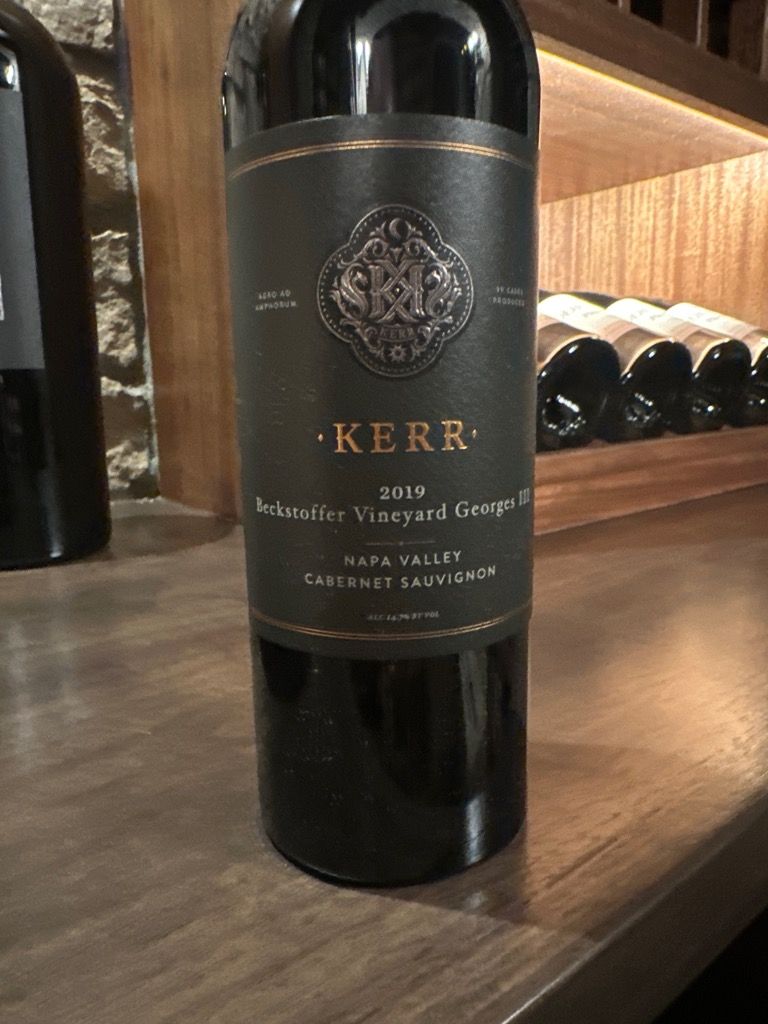 2021 Kerr Cellars Cabernet Sauvignon Beckstoffer Georges III Vineyard ...
