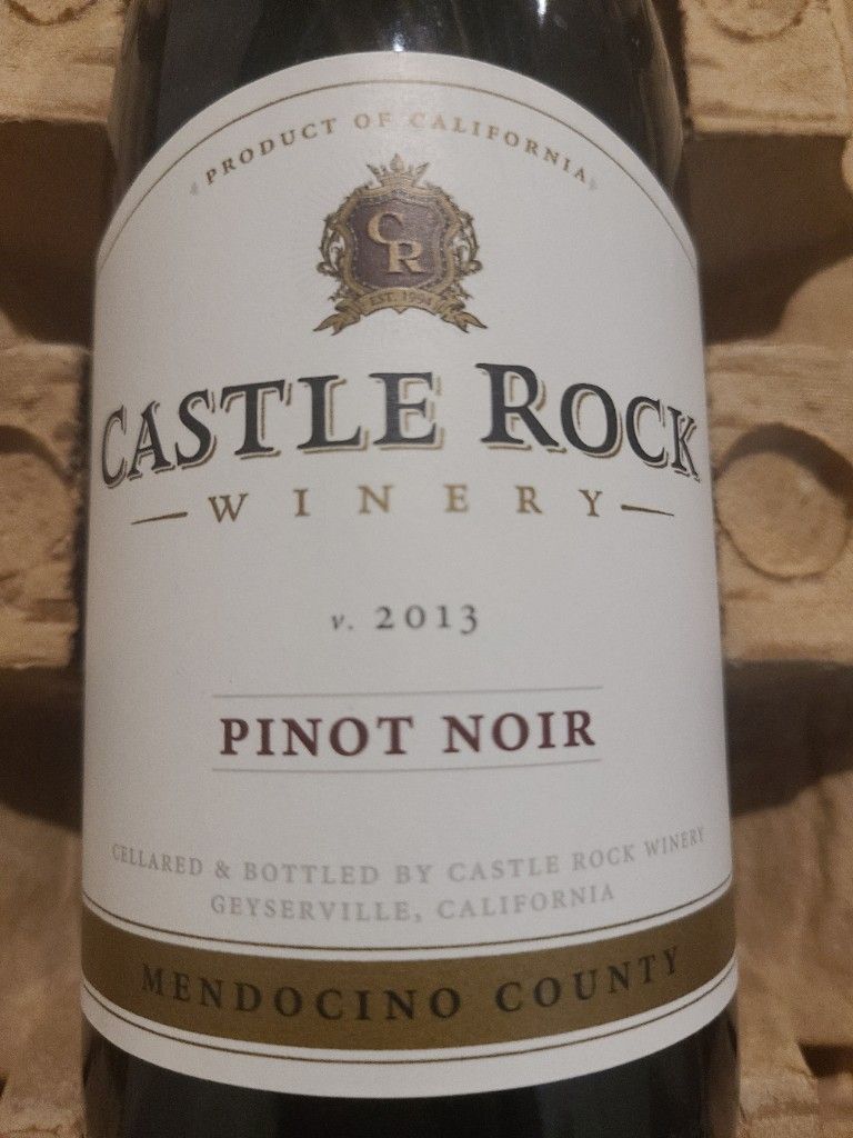 2013 Castle Rock Pinot Noir California Cuvée, USA, California ...